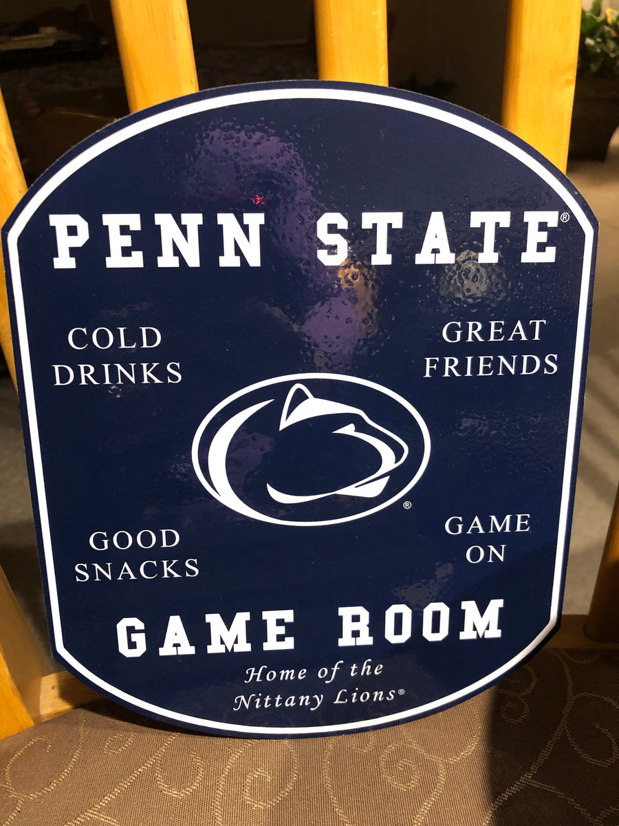 "PENN STATE GAME ROOM" SIGN – Christine's Hallmark Shop